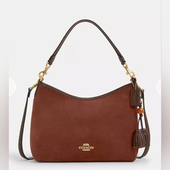 Coach | Bags | Coach Medium Laurel Shoulder Bag With Tassels | Poshmark
